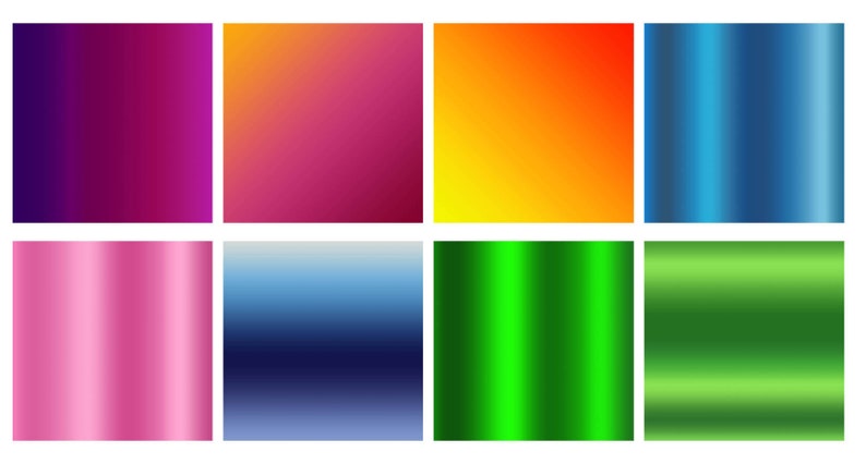 Colorful Ombre Gradients Digital Paper Rainbow Backgrounds - Etsy