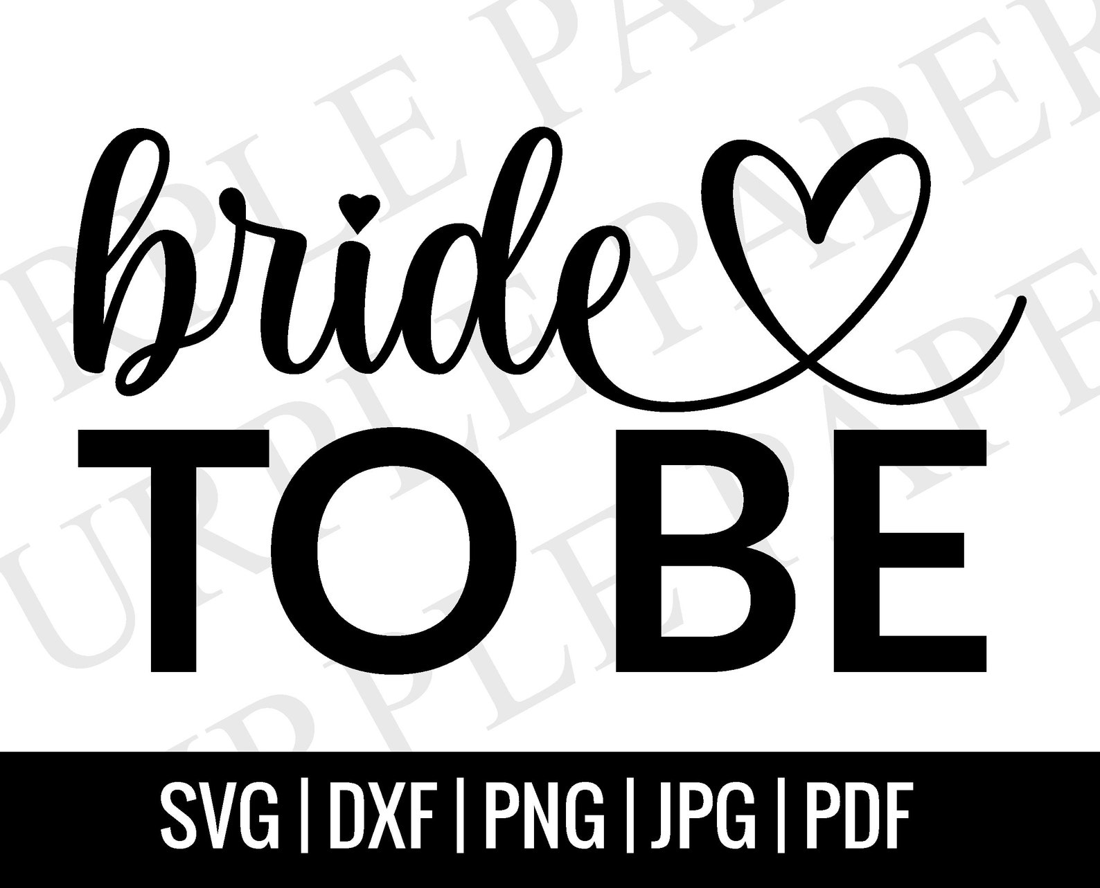 Bride to Be SVG Bride SVG Wedding Svg Bride Cut File - Etsy