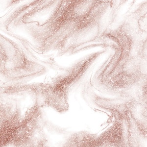 Rose Gold Glitter Marble Digital Paper, Natural Stone Marble Textures ...