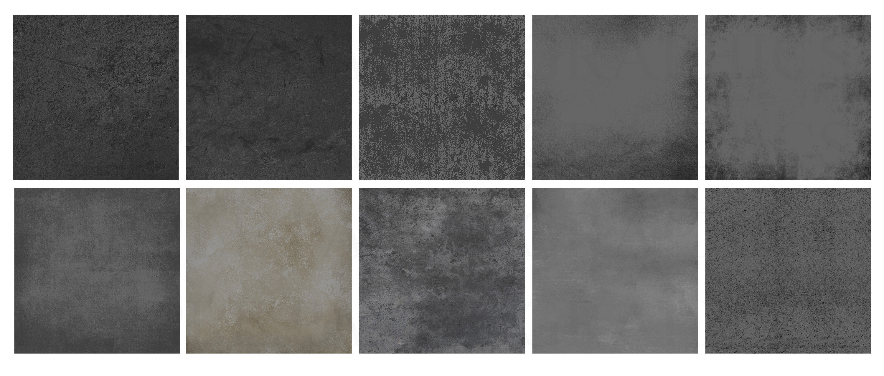 Distressed Grey Textures Digital Paper, Grunge Textures, Gritty ...