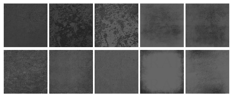 Distressed Grey Textures Digital Paper, Grunge Textures, Gritty ...