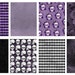 Gothic Purple Skulls, Grunge Digital Paper, Printable Backgrounds for ...