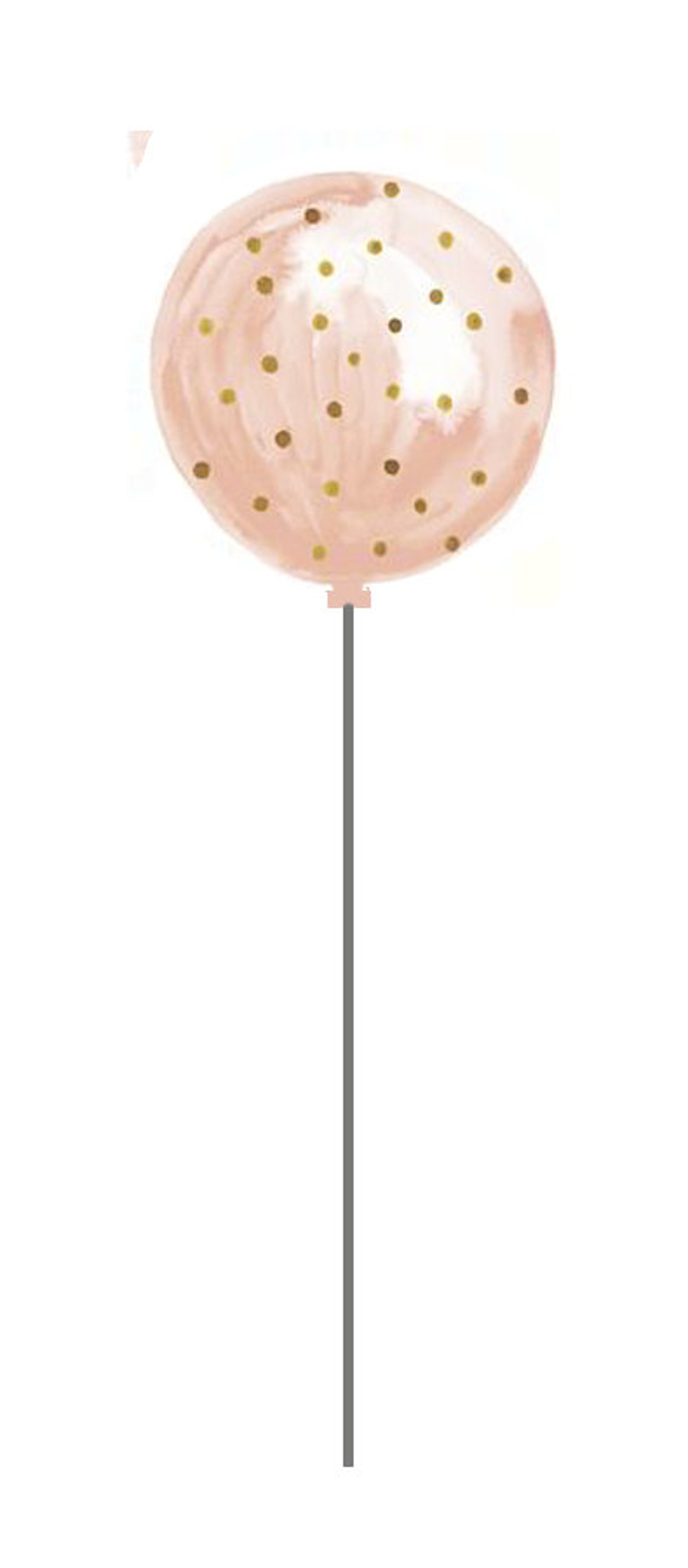 Rose Gold Balloons Clipart Glitter Balloons Clip Art Foil - Etsy