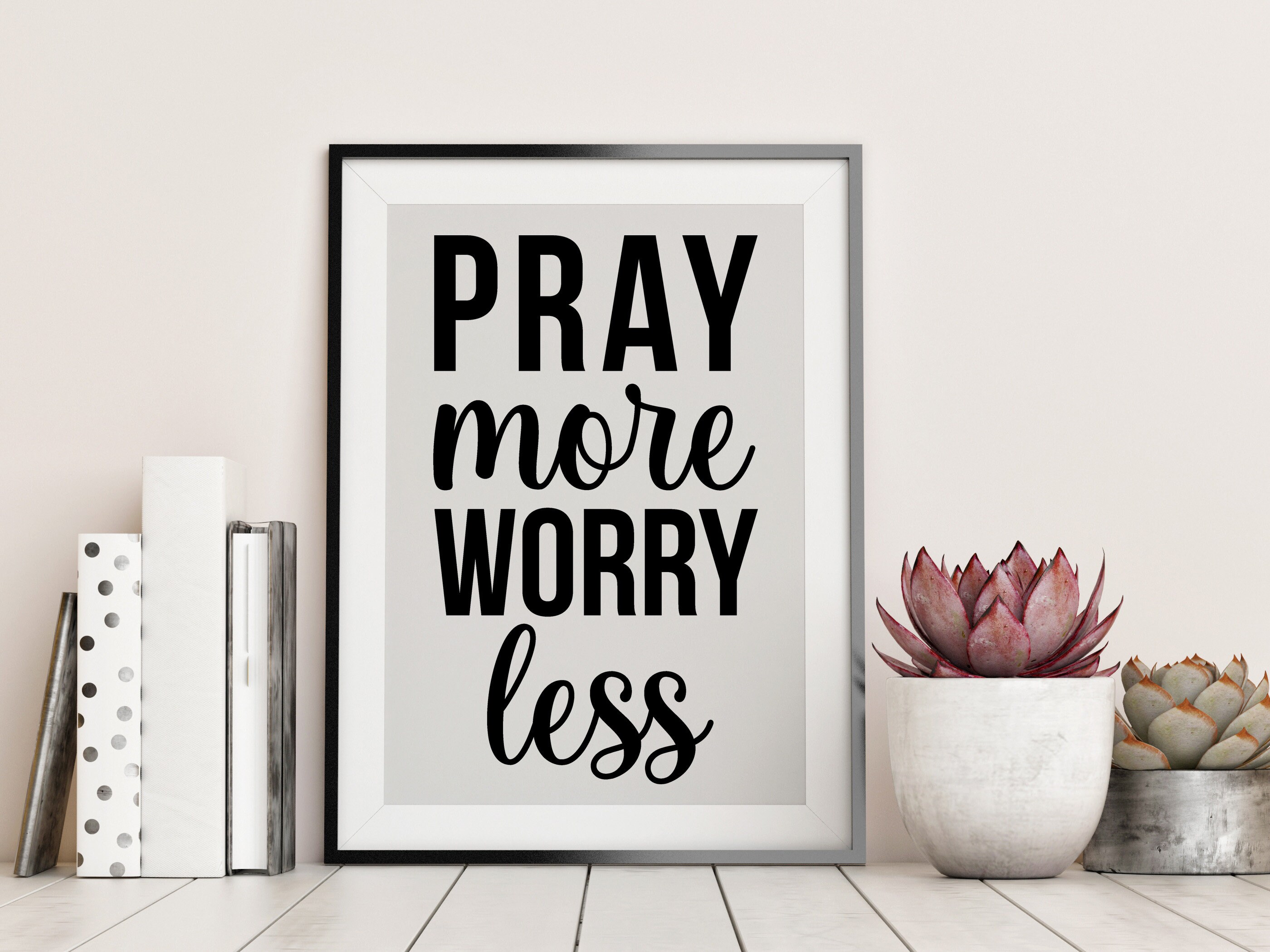 Pray Christian SVG Instant Download Cut Files for Cricut - Etsy