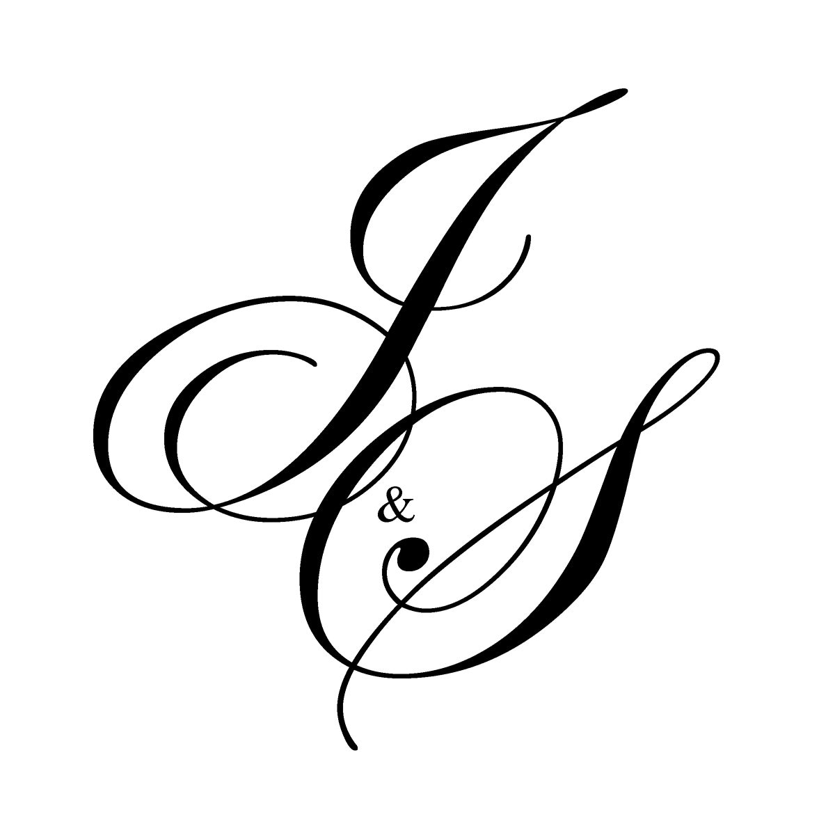 Digital Wedding Monogram 47 Wedding Logo Custom Wedding | Etsy