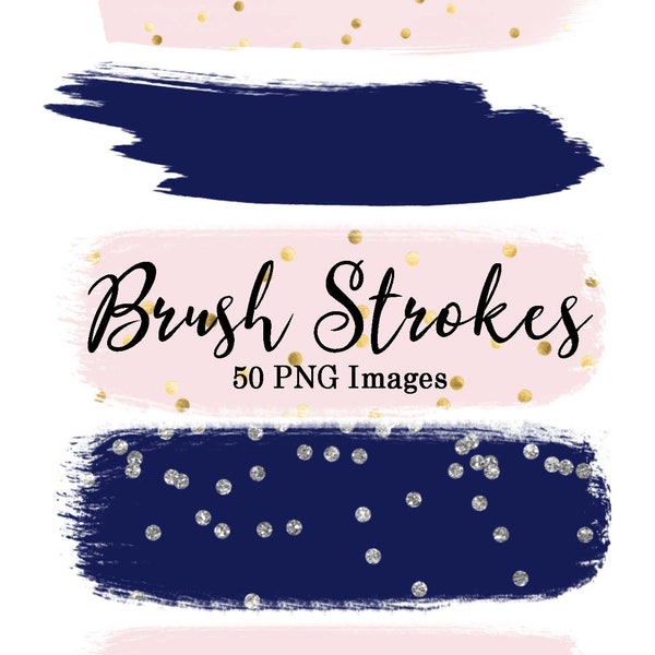 Navy and Blush - Etsy