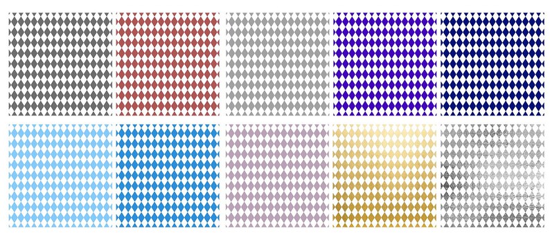 Harlequin Diamond Checkers Digital Paper Printable - Etsy