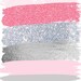 Pink Gray Brush Strokes Clip Art #27 Hand Painted Pink Glitter Foil ...