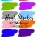 Teal and Purple Watercolor Background Clipart, Watercolor Brush Clip ...