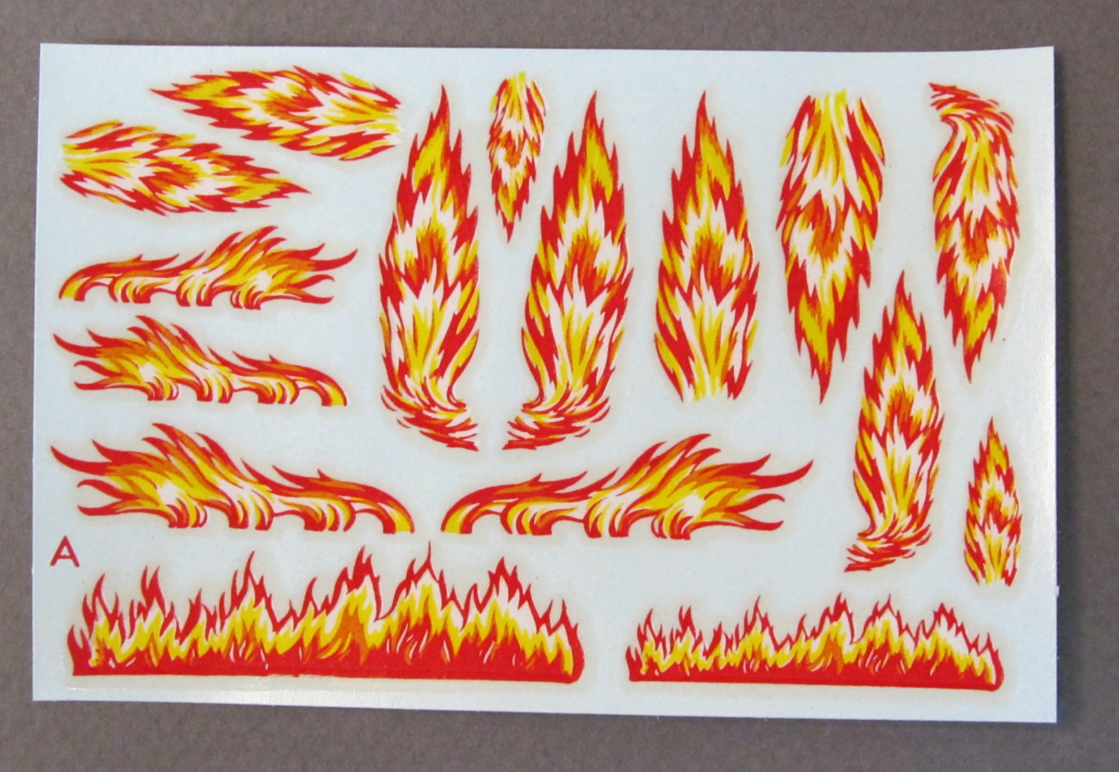 1950's Impko HOT ROD FLAMES Decals for Model Kits Mint in Package - Etsy