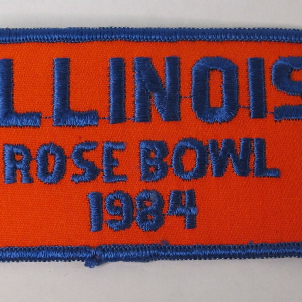 Rose Bowl Patch - Etsy