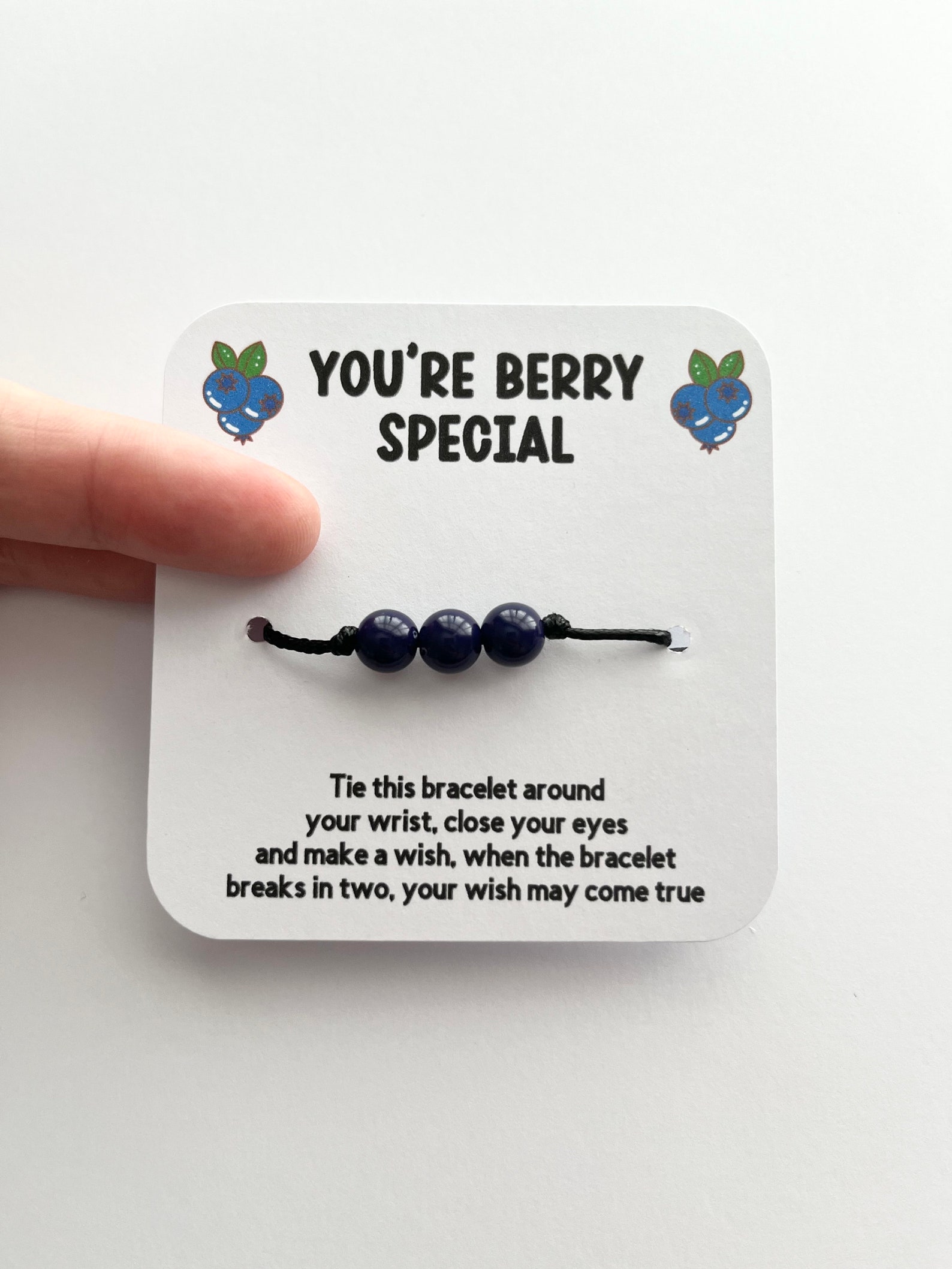Blueberry Wish Bracelet, You’re Berry Special, Berry Bracelet, Berries ...