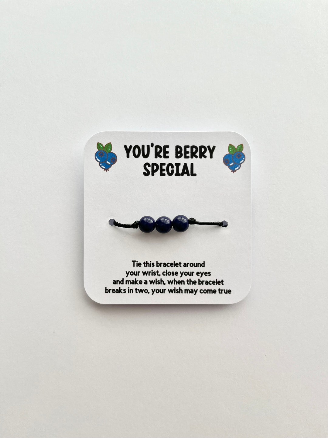 Blueberry Wish Bracelet, You’re Berry Special, Berry Bracelet, Berries ...