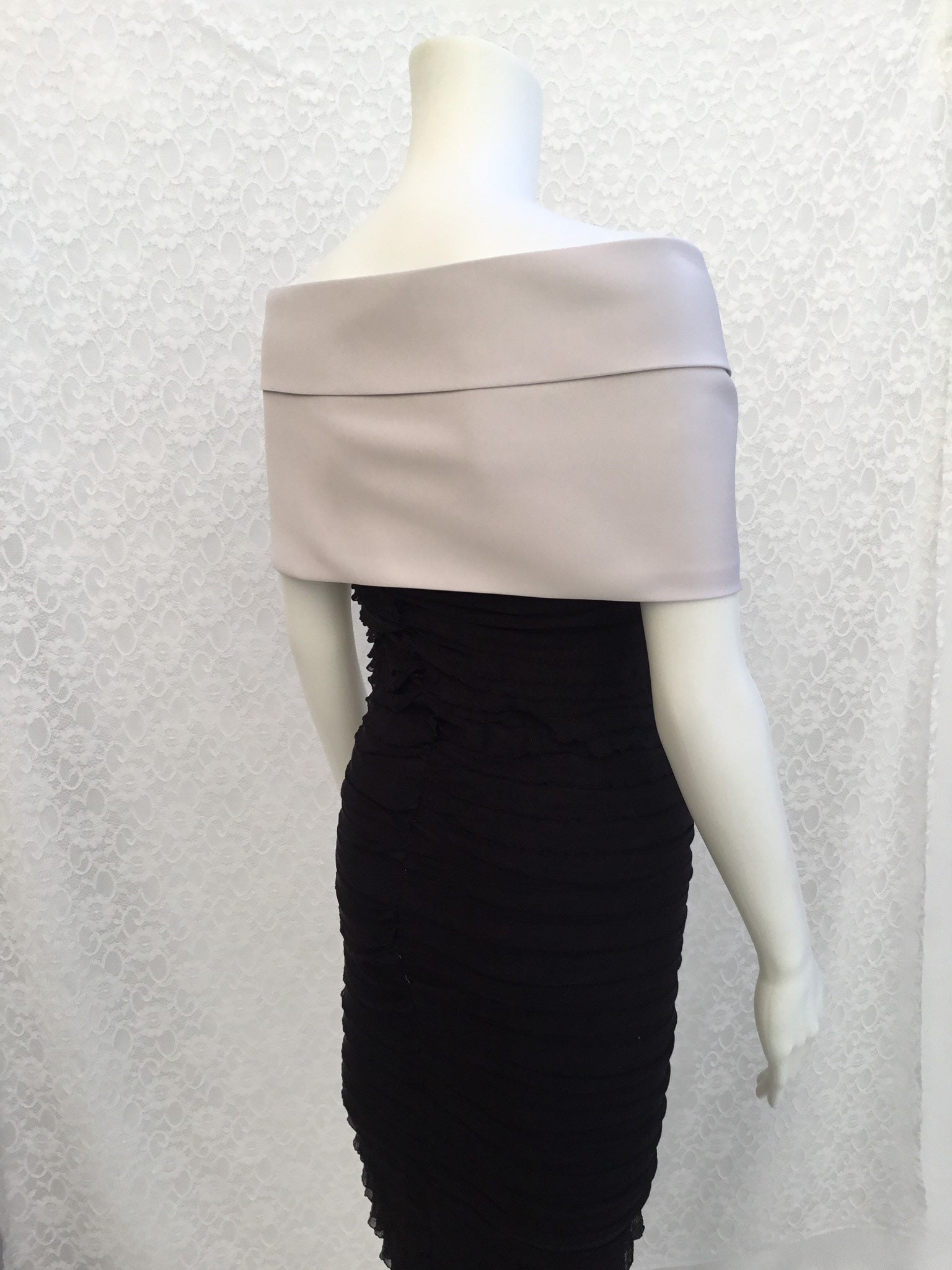 Satin Bridal Stole Pale Silver Satin Evening Wrap - Etsy UK