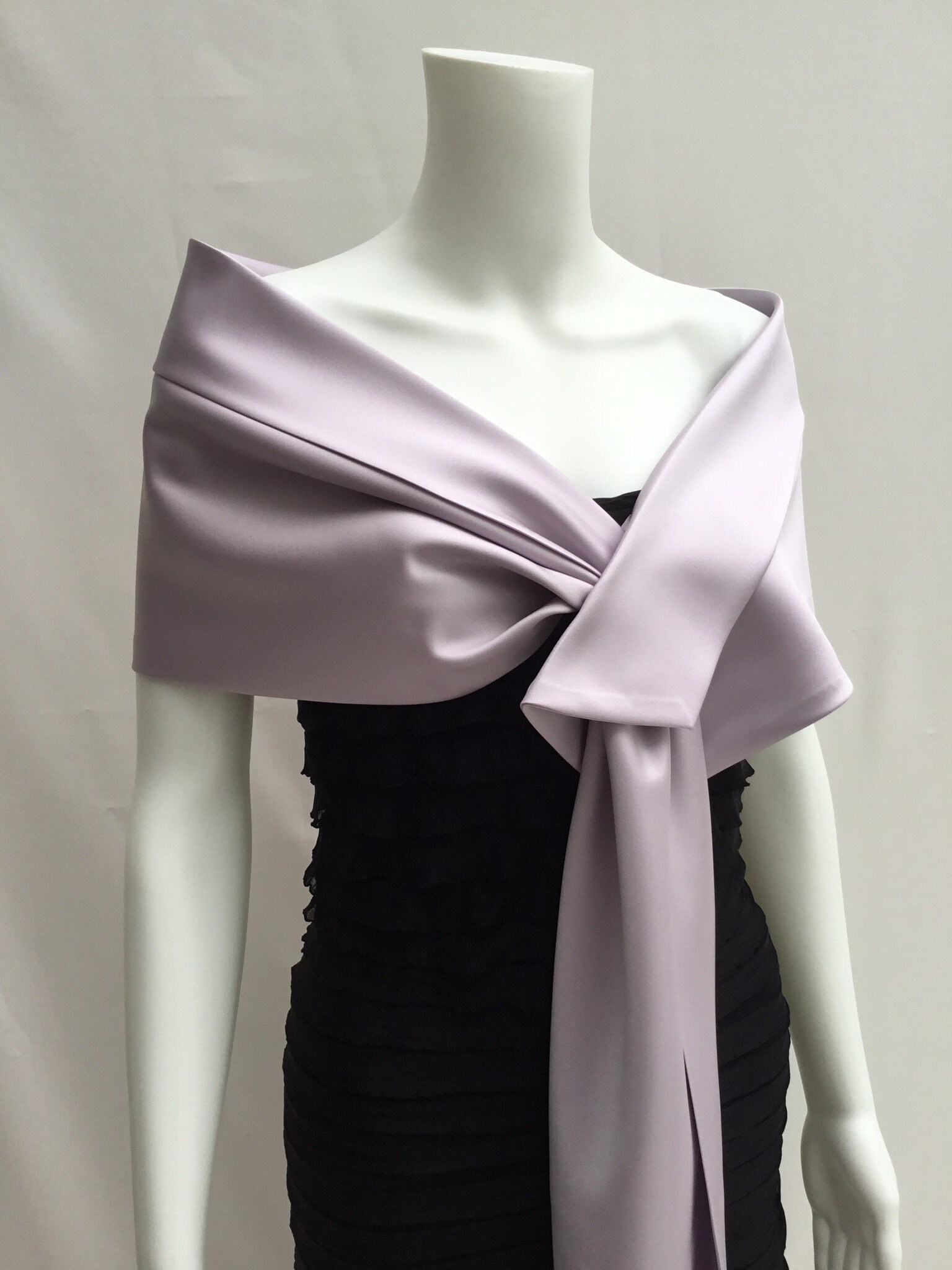 Bridal Stole Dusky Lilac Evening Wrap Bridesmaids shawls | Etsy