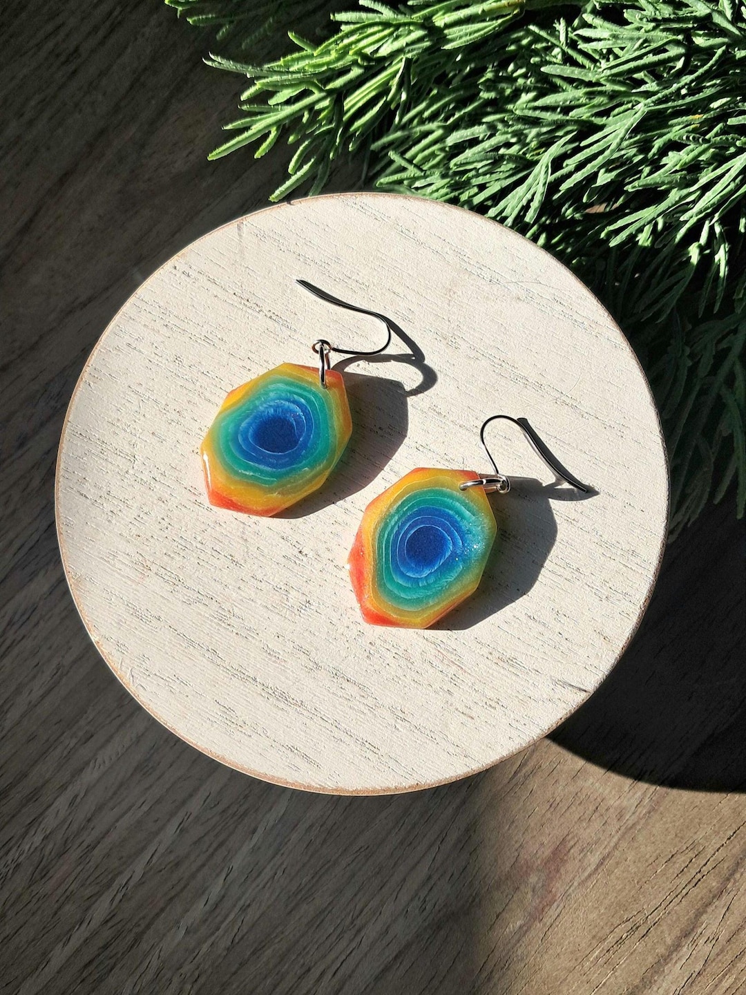 Yellowstone Earrings, Yellowstone Hot Springs, Yellowstone Jewelry ...