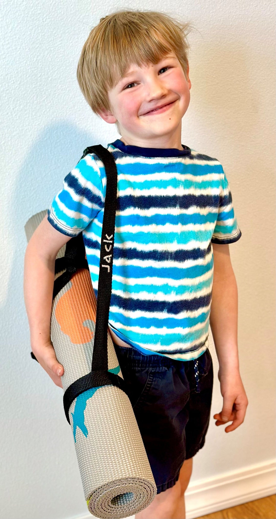 Personalizeable Yoga Mat Carrier Sling Harness Customizable Adjustable ...