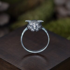 Silver Cat Ring, Cat Wrap Ring, Gift for Cat Lover, Cat Jewelry, Cat ...