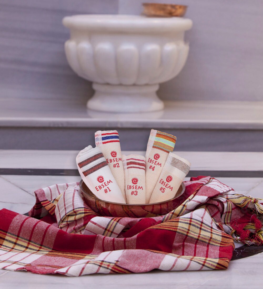 Turkish Bath Hamam Hammam Spa Exfoliator Peeling 5 Different ...