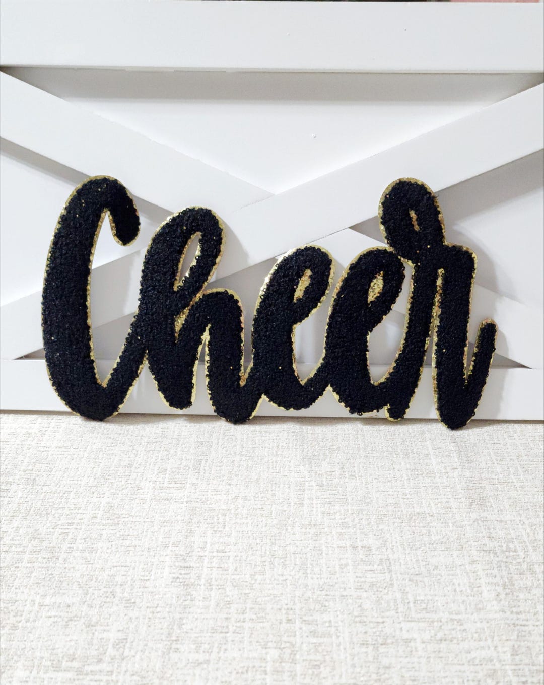 Cheer, Chenille Patch, Cheerleading Chenille Patch, Cheer Chenille ...