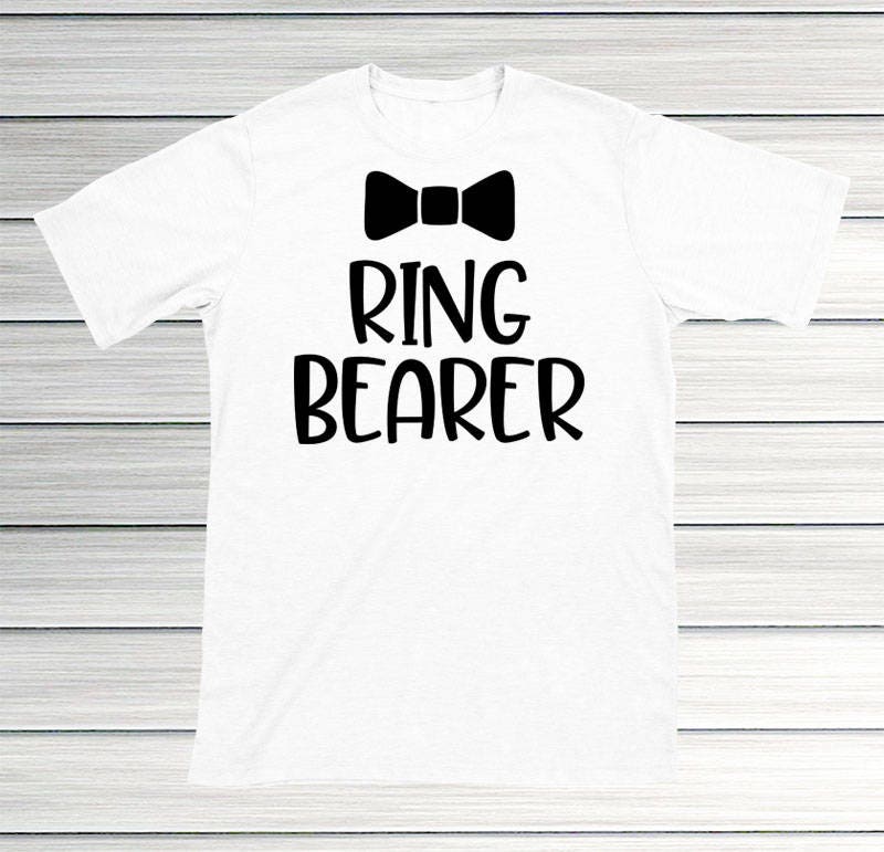 Ring Bearer Shirt Ring Bearer Gift Ring Security Shirt Ring | Etsy