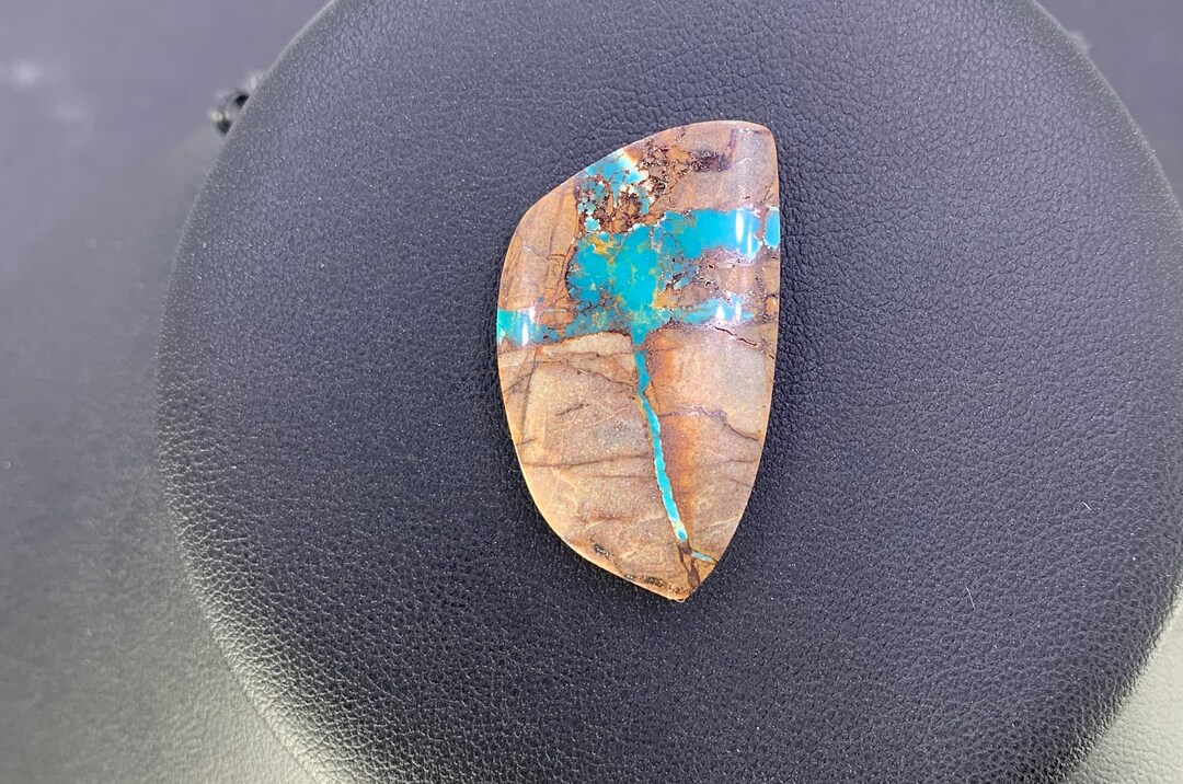 Royston Turquoise Hand Cut Freeform Desinger Cabochon - Etsy