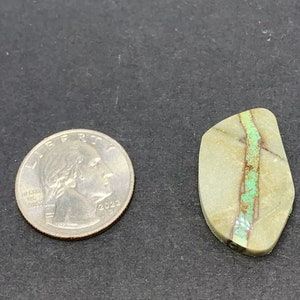 Royston Ribbon Turquoise Hand Cut Freeform Desinger Cabochon - Etsy