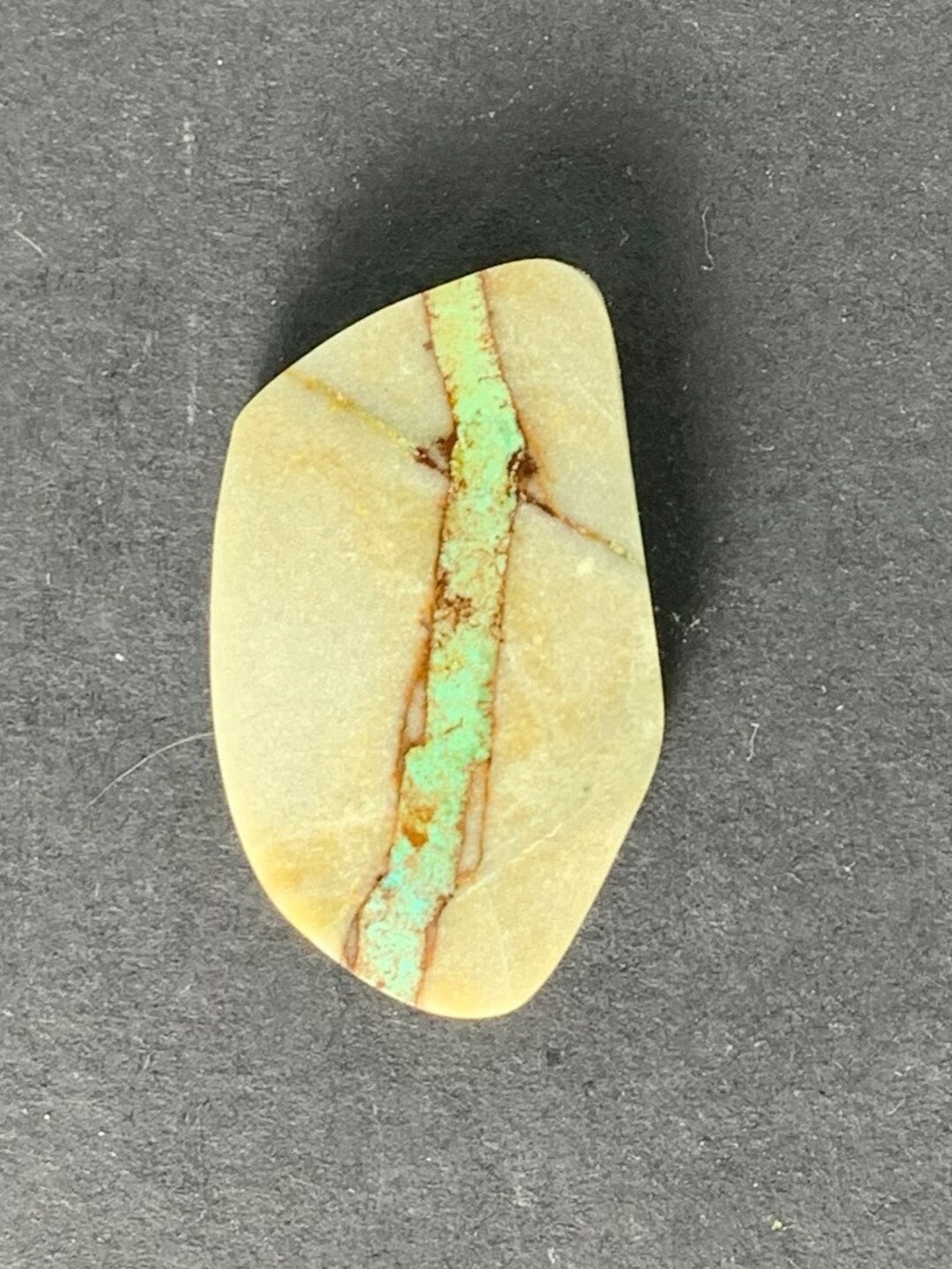 Royston Ribbon Turquoise Hand Cut Freeform Desinger Cabochon - Etsy