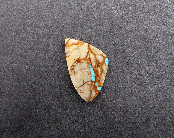 Royston Ribbon Turquoise Hand Cut Freeform Desinger Cabochon - Etsy