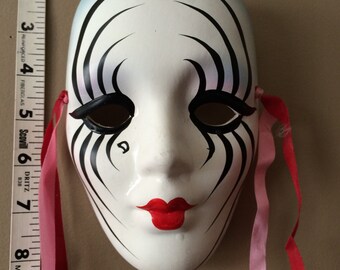 Clay art mask | Etsy