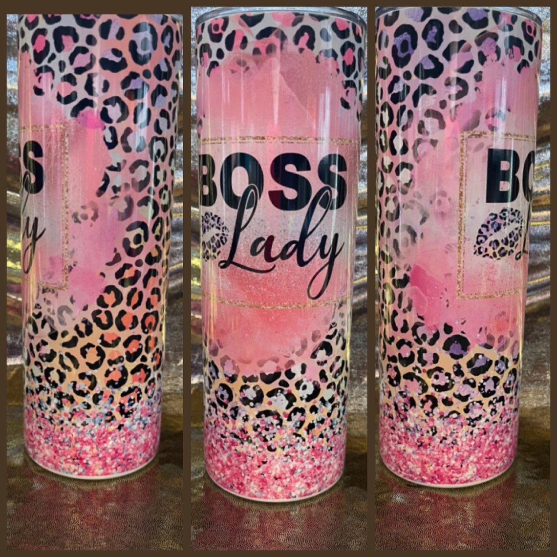 Boss Gift for Women Boss Lady Tumbler Lepoard Tumbler Best - Etsy