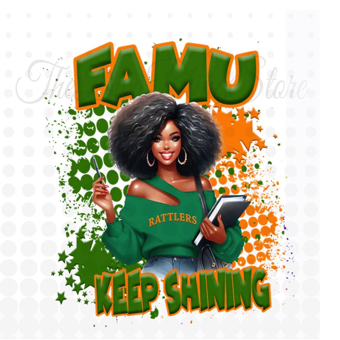 FAMU Keep Shining Digital Art | HBCU Print | Florida A&M University ...
