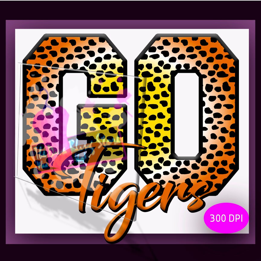 Go Tigers PNG File - Etsy