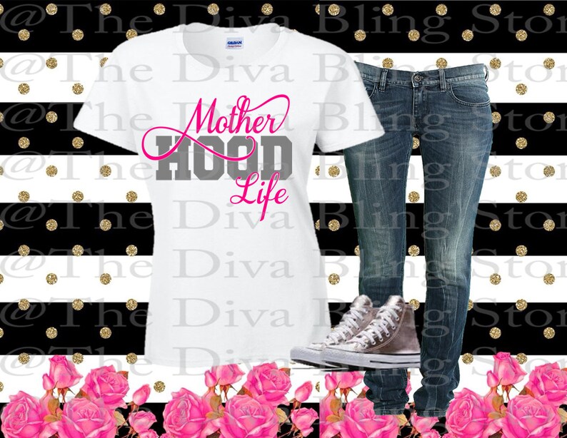 Mother Hood Life SVG File - Etsy