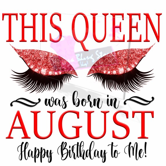 August Girl HB to ME PNG File - Etsy