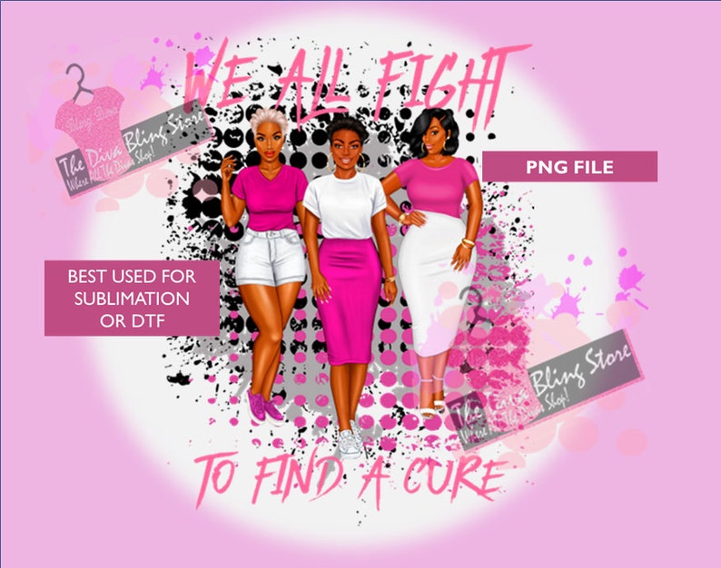 We All Fight Png File - Etsy