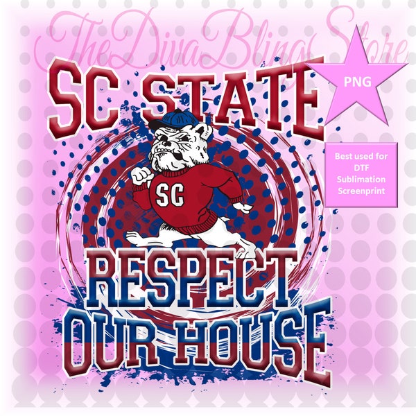 Sc State University Svg - Etsy