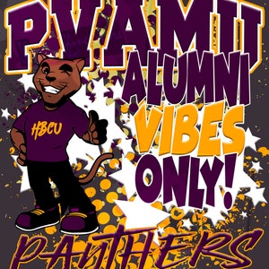 PVAMU Alumni2 Vibes Only Png - Etsy