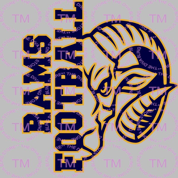 Rams Svg - Etsy