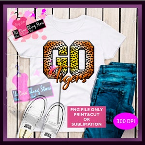 Go Tigers PNG File - Etsy