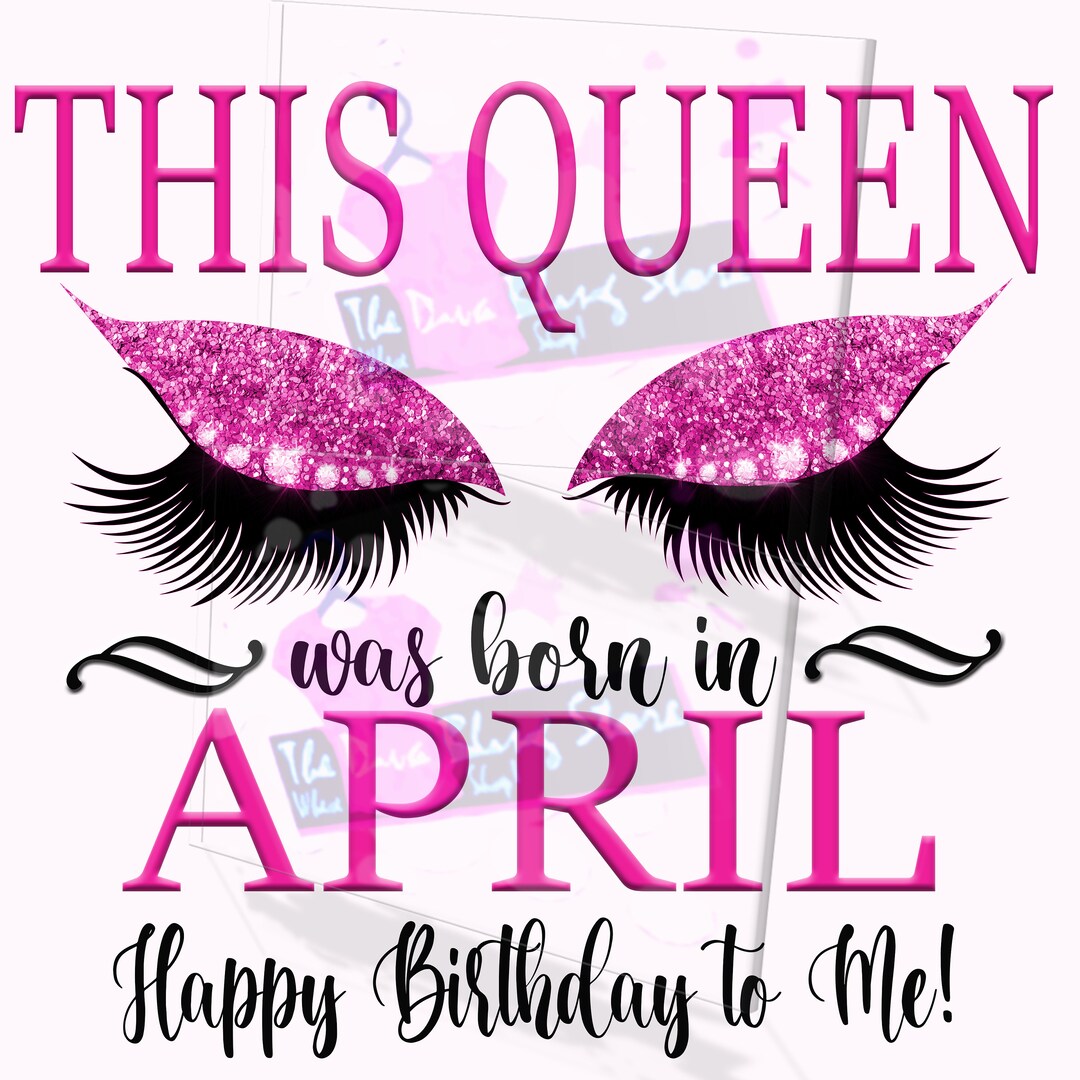 April Girl HB to ME - PNG File - Etsy