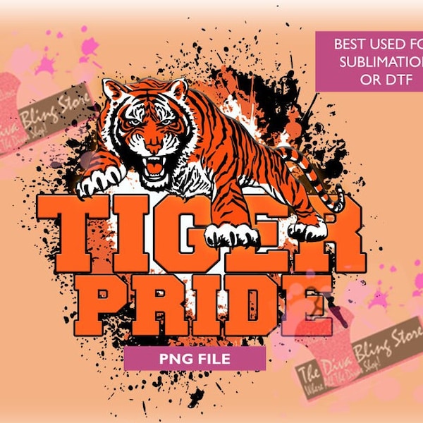 Tiger Pride - Etsy