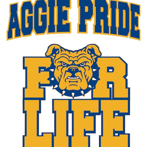 NCAT Aggie Svg Aggie Pride NCAT Svg Graduate GHOE | Etsy