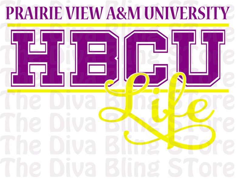 HBCU Life - PVAMU SVG File - Etsy