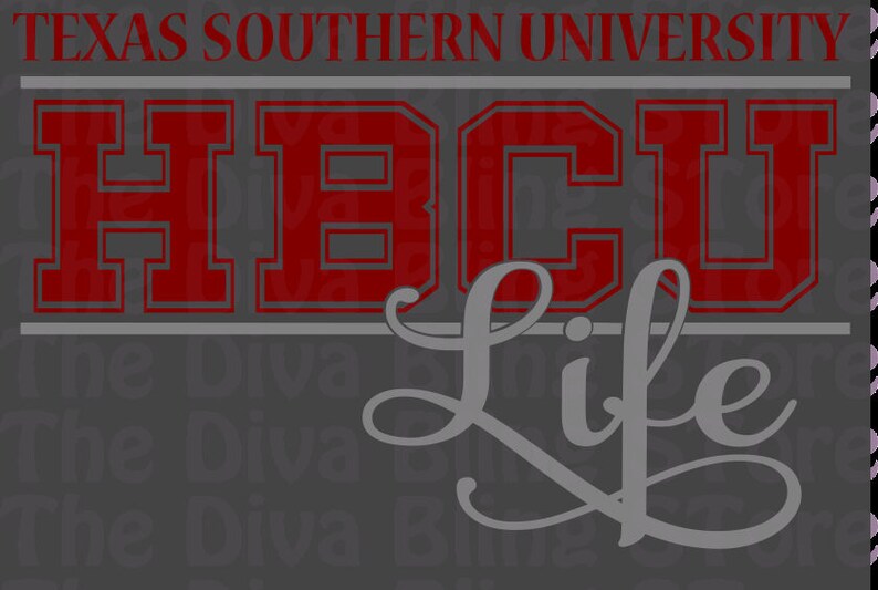 Luv TSU HBCU SVG File | Etsy