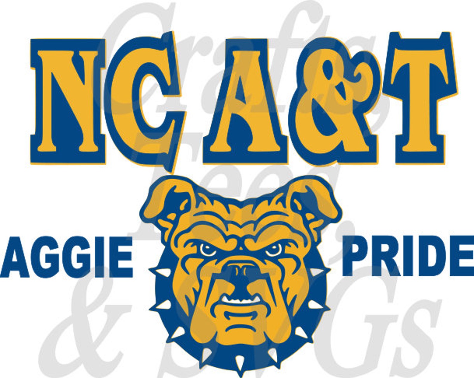 NC A&T Aggie Pride SVG File - Etsy
