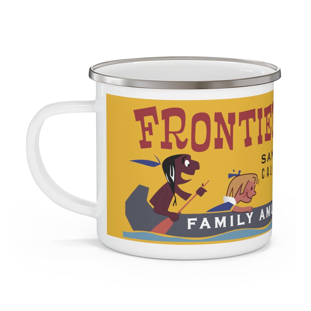 Frontier Village San Jose Billboard Camping Mug - Etsy