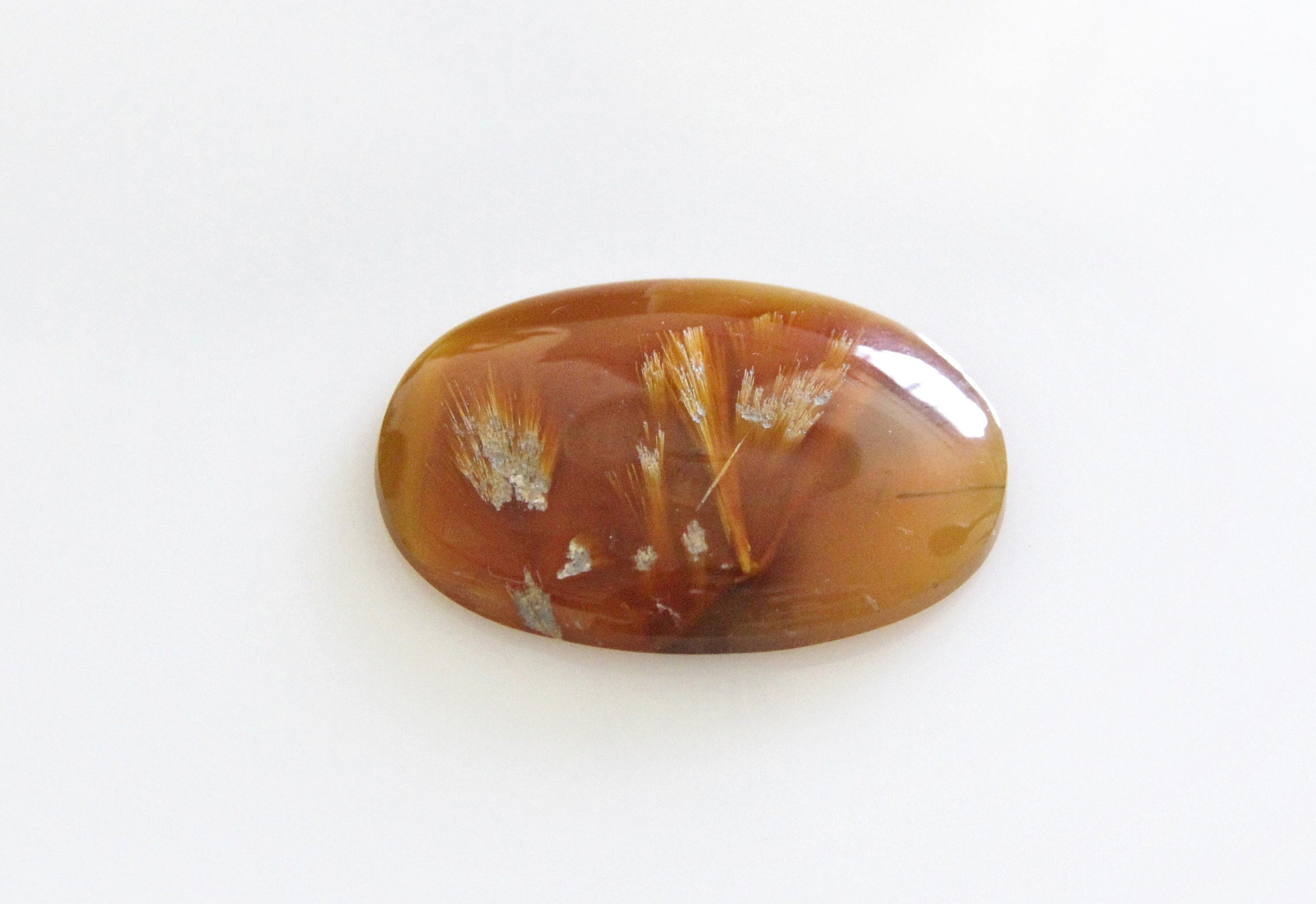 Spectacular Sagenitic Agate 41.50cts free Shipping - Etsy