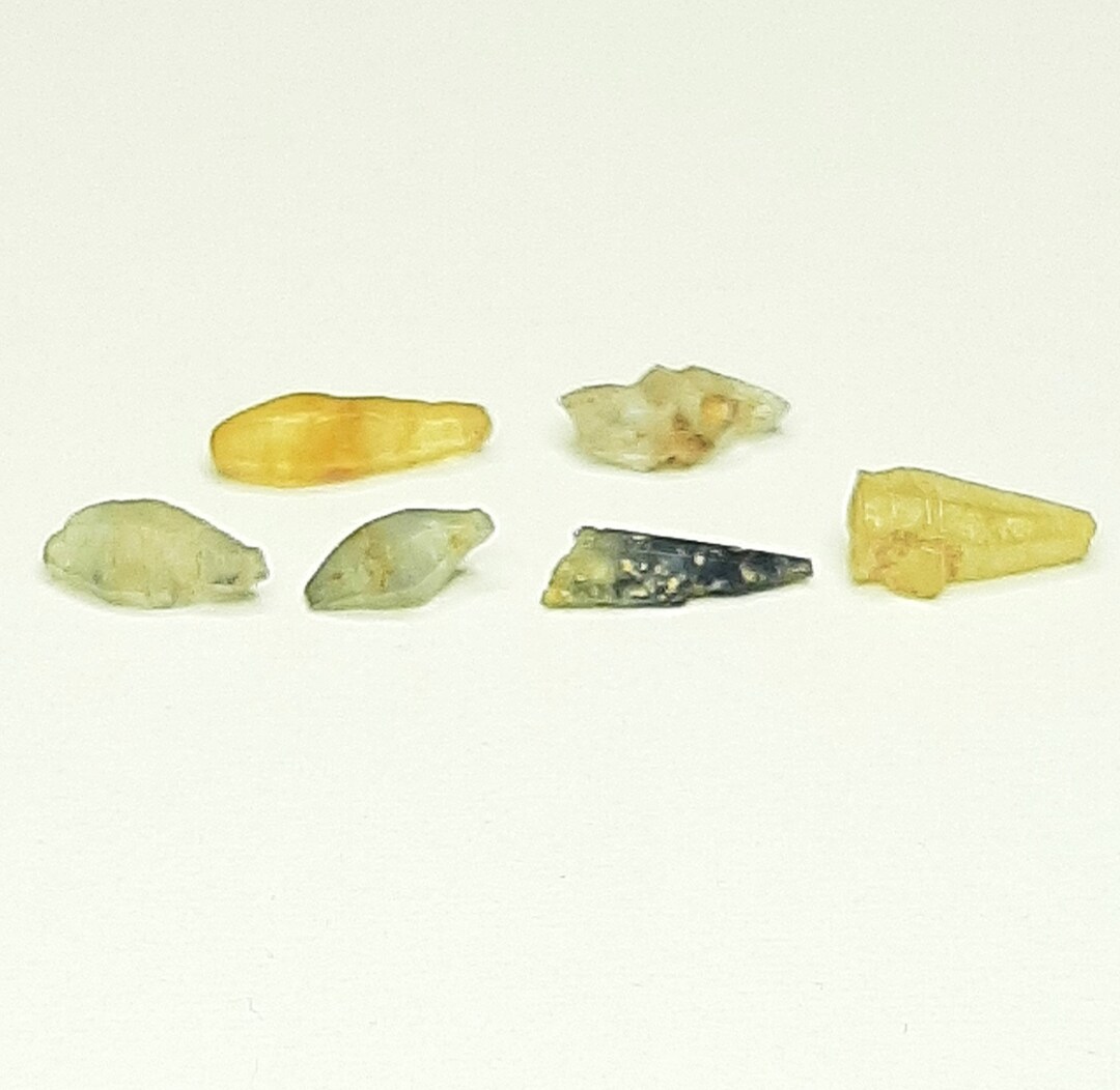 Corundum Crystals 6 Nos *free Shipping* - Etsy
