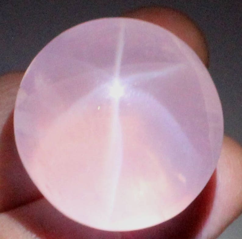 Star Rose Quartz 53.05cts *free Shipping* - Etsy